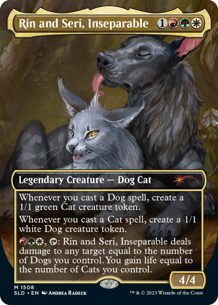 【MTG】Secret Lair犬と猫が可愛い『Raining Cat and Dogs』統率者デッキは1月22日に限定発売 » TCG ...